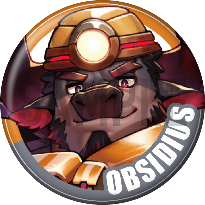 "Obsidius" 角色徽章 – LIFEWONDERS SHOP