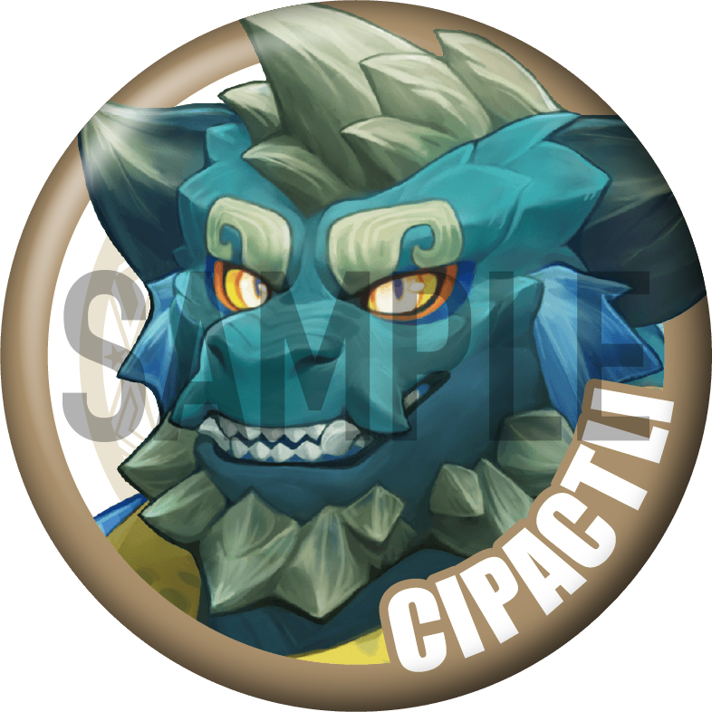 "Cipactli"角色徽章 – LIFEWONDERS SHOP