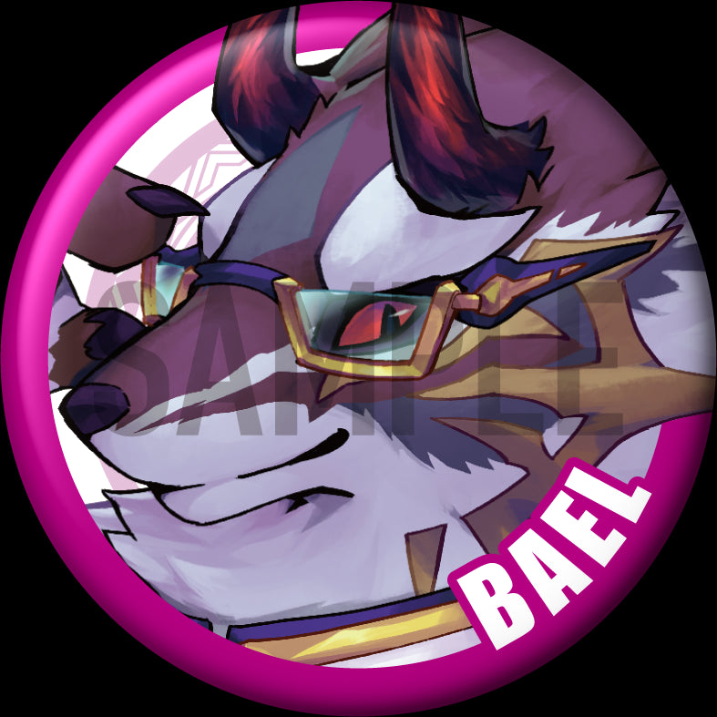 "Bael" Character Can Badge – LIFEWONDERS SHOP
